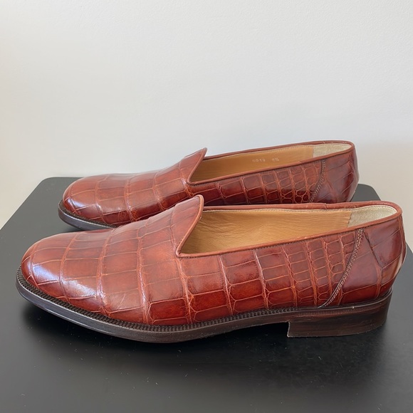 Walter Steiger | Shoes | Nwot Walter Steiger Mens Crocodile Loafers ...